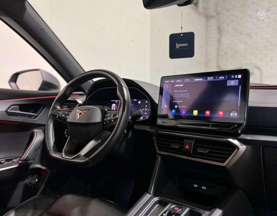 Черный Cupra Formentor 2021 в Клайпеда, объемом двигателя 1.40 л и пробегом 195 тыс. км за 19999 €, фото 3 на AUTOMOTO.COM.LV