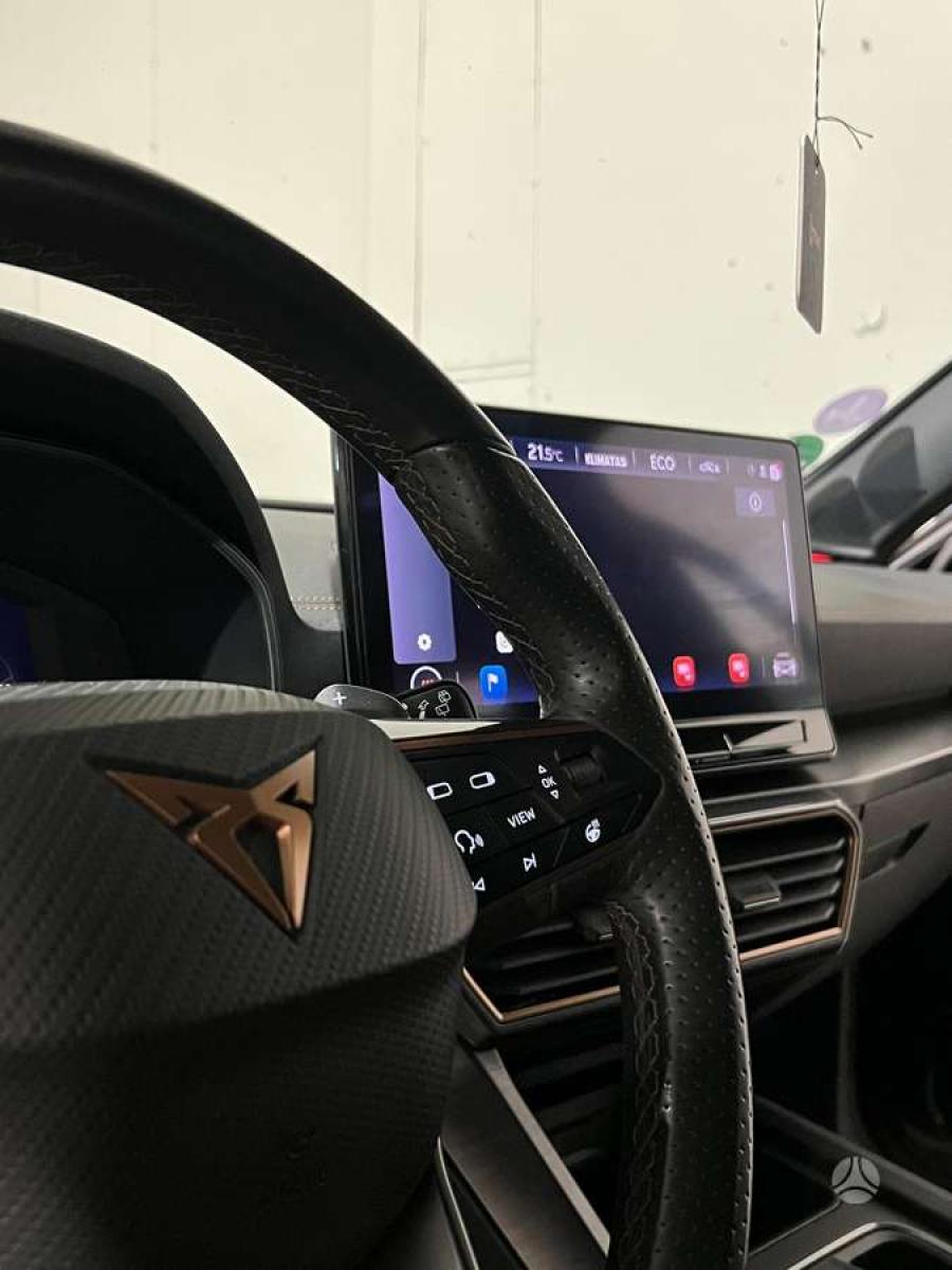 Черный Cupra Formentor 2021 в Клайпеда, объемом двигателя 1.40 л и пробегом 195 тыс. км за 19999 €, фото 23 на AUTOMOTO.COM.LV
