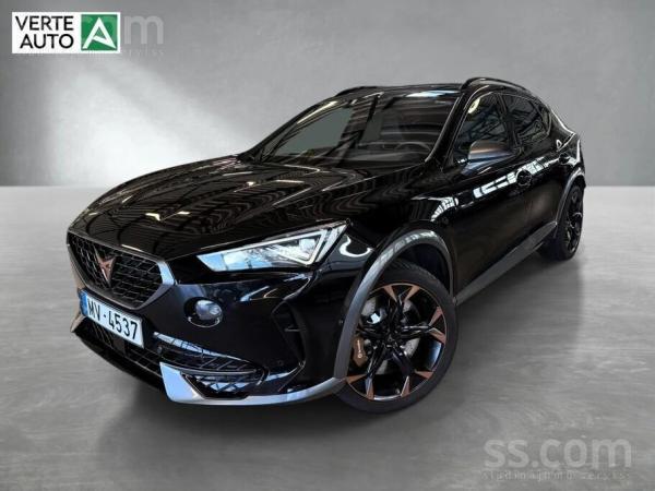Черный Cupra Formentor 2021 в Рига, объемом двигателя 2.00 л и пробегом 94 тыс. км за 22590 €, фото 1 на AUTOMOTO.COM.LV