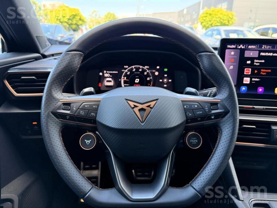 Melns Cupra Formentor 2021 Rīga, ar dzinēja tilpumu 2.00 L un nobraukumu 94 tūkst. km par 22590 €, foto 11 vietnē AUTOMOTO.COM.LV