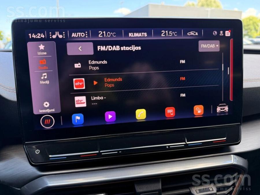 Melns Cupra Formentor 2021 Rīga, ar dzinēja tilpumu 2.00 L un nobraukumu 94 tūkst. km par 22590 €, foto 22 vietnē AUTOMOTO.COM.LV