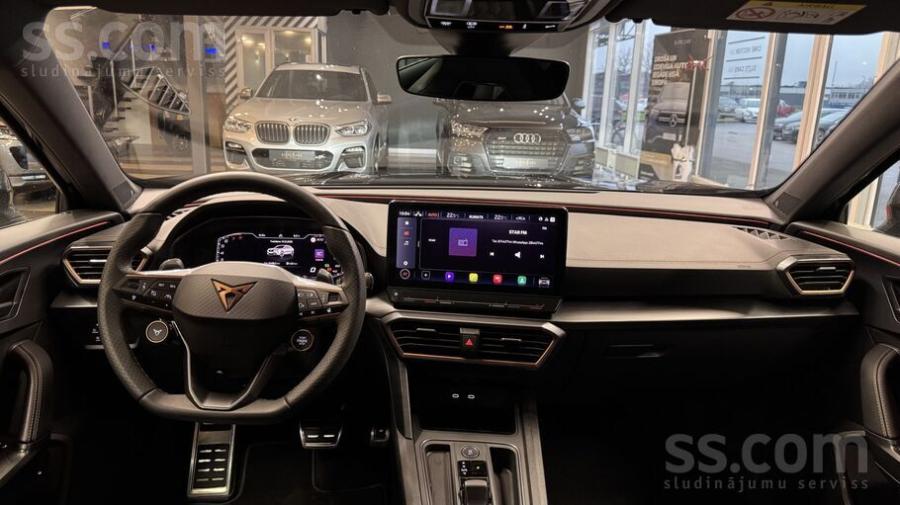 Melns Cupra Formentor 2023 Rīga, ar dzinēja tilpumu 2.00 L un nobraukumu 35 tūkst. km par 30990 €, foto 16 vietnē AUTOMOTO.COM.LV