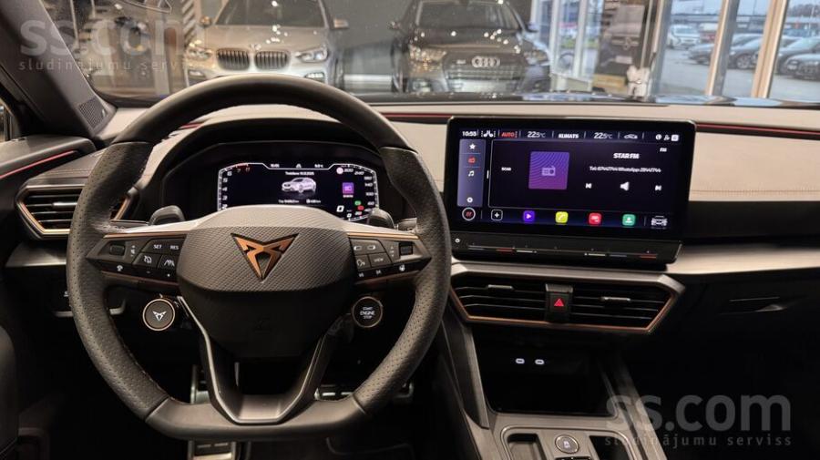 Melns Cupra Formentor 2023 Rīga, ar dzinēja tilpumu 2.00 L un nobraukumu 35 tūkst. km par 30990 €, foto 17 vietnē AUTOMOTO.COM.LV