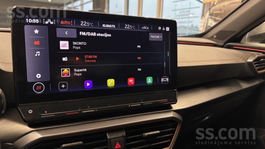 Melns Cupra Formentor 2023 Rīga, ar dzinēja tilpumu 2.00 L un nobraukumu 35 tūkst. km par 30990 €, foto 20 vietnē AUTOMOTO.COM.LV