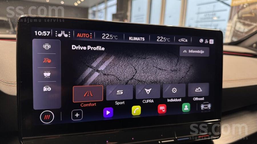 Melns Cupra Formentor 2023 Rīga, ar dzinēja tilpumu 2.00 L un nobraukumu 35 tūkst. km par 30990 €, foto 22 vietnē AUTOMOTO.COM.LV