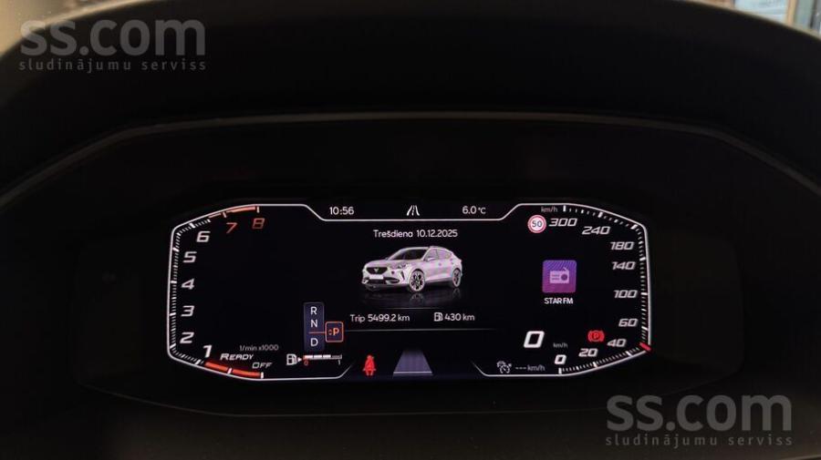 Melns Cupra Formentor 2023 Rīga, ar dzinēja tilpumu 2.00 L un nobraukumu 35 tūkst. km par 30990 €, foto 27 vietnē AUTOMOTO.COM.LV