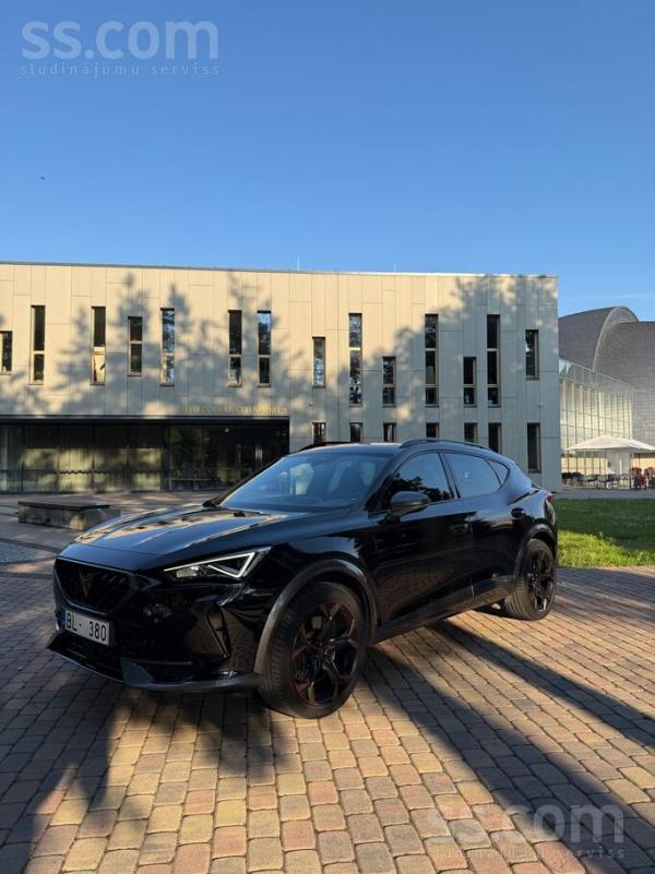 Black Cupra Formentor 2023 in Riga, with an engine capacity of 2.00 L and mileage of 54 thousand km for 32000 €, photo 1 on AUTOMOTO.COM.LV