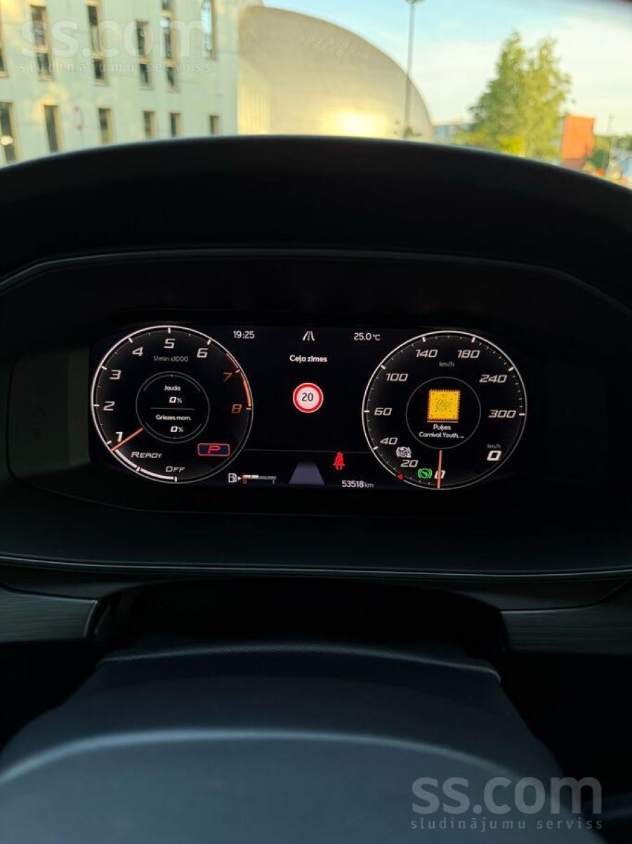 Melns Cupra Formentor 2023 Rīga, ar dzinēja tilpumu 2.00 L un nobraukumu 54 tūkst. km par 32000 €, foto 6 vietnē AUTOMOTO.COM.LV