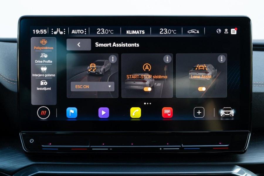 Melns Cupra Formentor 2023 Rīga, ar dzinēja tilpumu 2.00 L un nobraukumu 65 tūkst. km par 28700 €, foto 18 vietnē AUTOMOTO.COM.LV