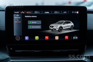 Черный Cupra Formentor 2024 в Рига, объемом двигателя 2.00 л и пробегом 36 тыс. км за 27500 €, фото 25 на AUTOMOTO.COM.LV