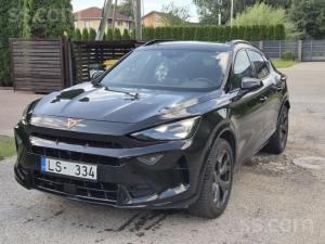 Black Cupra Formentor 2025 in Riga, with an engine capacity of 2.00 L and mileage of 30 thousand km for 31400 €, photo 1 on AUTOMOTO.COM.LV