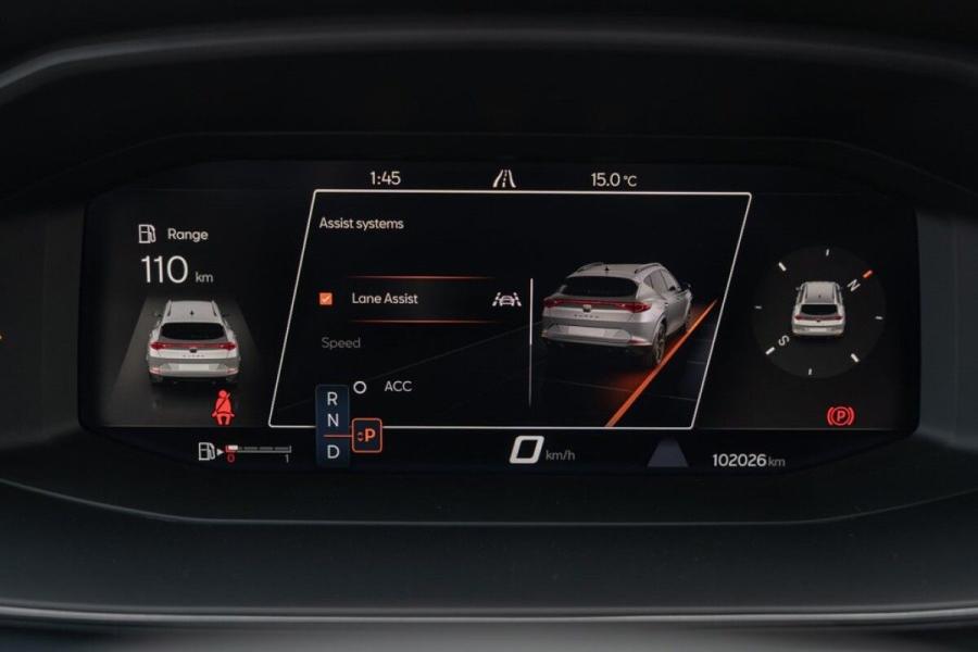 Черный Cupra Formentor 2023 в Вильнюс, объемом двигателя 1.50 л и пробегом 102 тыс. км за 24550 €, фото 17 на AUTOMOTO.COM.LV