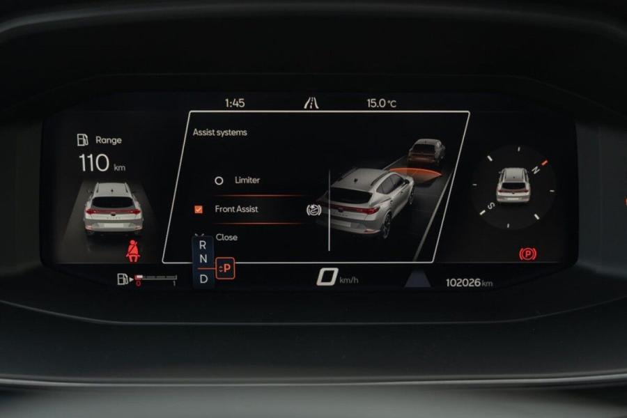 Черный Cupra Formentor 2023 в Вильнюс, объемом двигателя 1.50 л и пробегом 102 тыс. км за 24550 €, фото 18 на AUTOMOTO.COM.LV