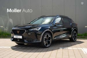 Black Cupra Formentor 2023 in Vilnius, with an engine capacity of 1.50 L and mileage of 102 thousand km for 21000 €, photo  on AUTOMOTO.COM.LV