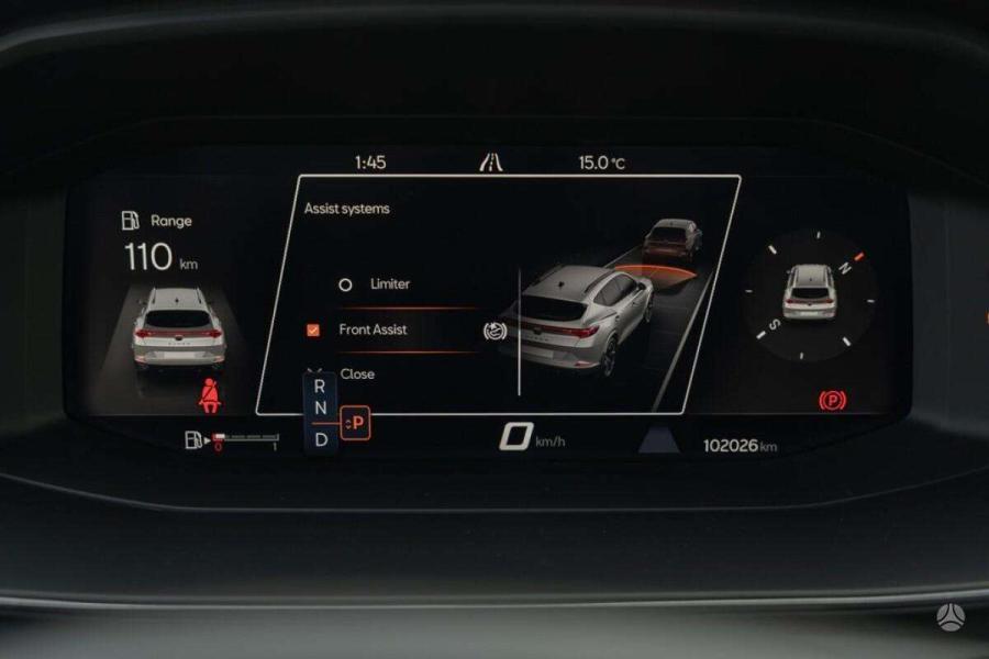 Melns Cupra Formentor 2023 Viļņa, ar dzinēja tilpumu 1.50 L un nobraukumu 102 tūkst. km par 21000 €, foto 16 vietnē AUTOMOTO.COM.LV