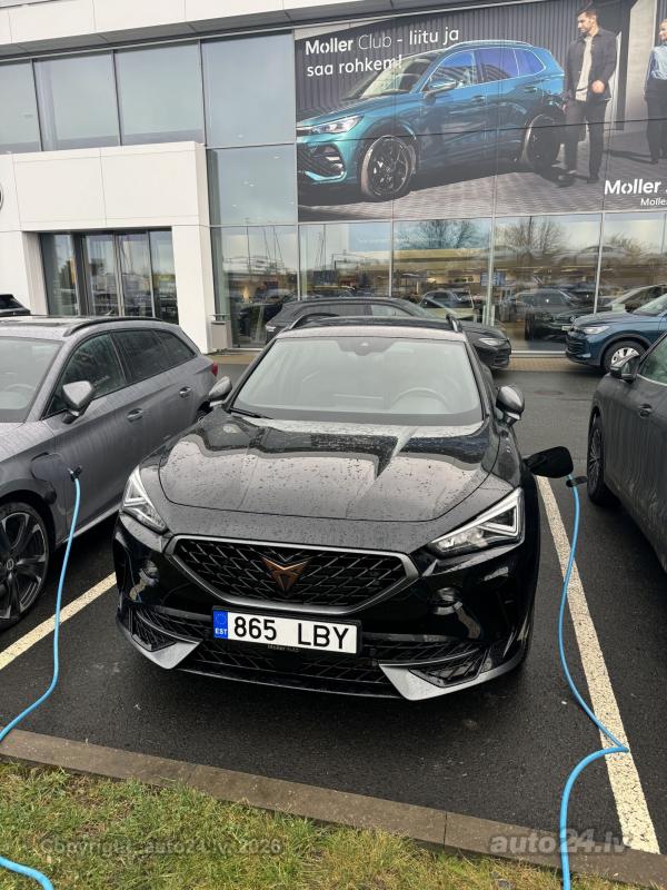 Черный Cupra Formentor 2021 в Таллин, объемом двигателя 1.40 л и пробегом 49 тыс. км за 24200 €, фото 1 на AUTOMOTO.COM.LV