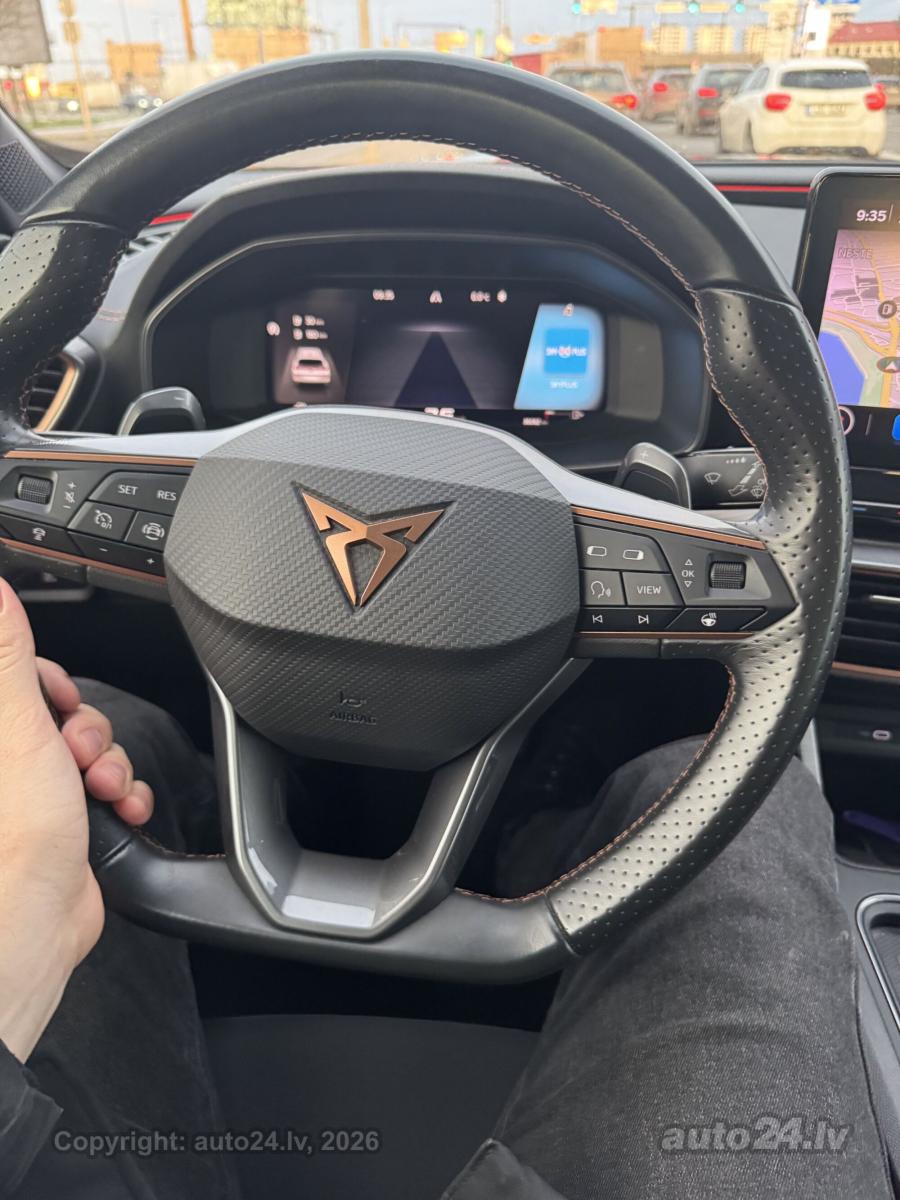 Melns Cupra Formentor 2021 Tallina, ar dzinēja tilpumu 1.40 L un nobraukumu 49 tūkst. km par 24200 €, foto 3 vietnē AUTOMOTO.COM.LV