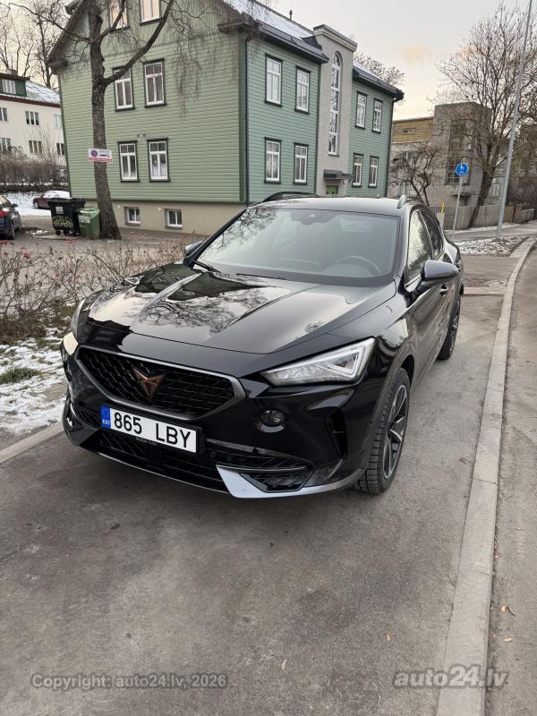 Черный Cupra Formentor 2021 в Таллин, объемом двигателя 1.40 л и пробегом 49 тыс. км за 24200 €, фото 4 на AUTOMOTO.COM.LV