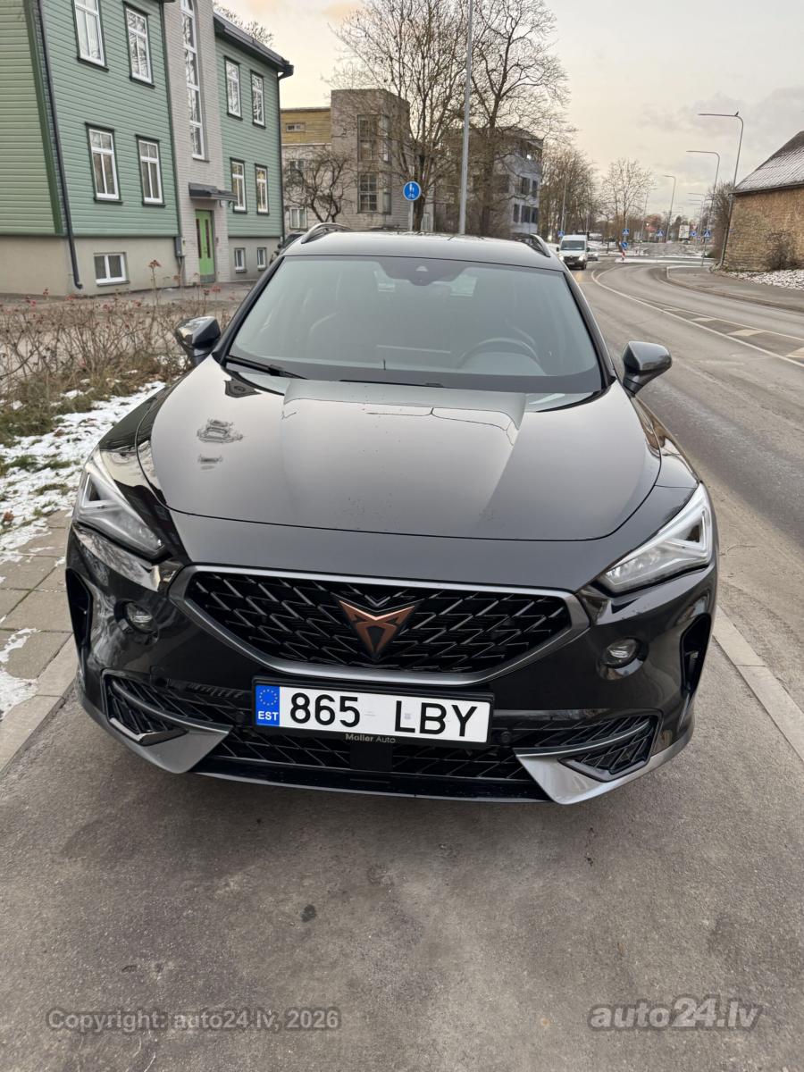 Melns Cupra Formentor 2021 Tallina, ar dzinēja tilpumu 1.40 L un nobraukumu 49 tūkst. km par 24200 €, foto 5 vietnē AUTOMOTO.COM.LV