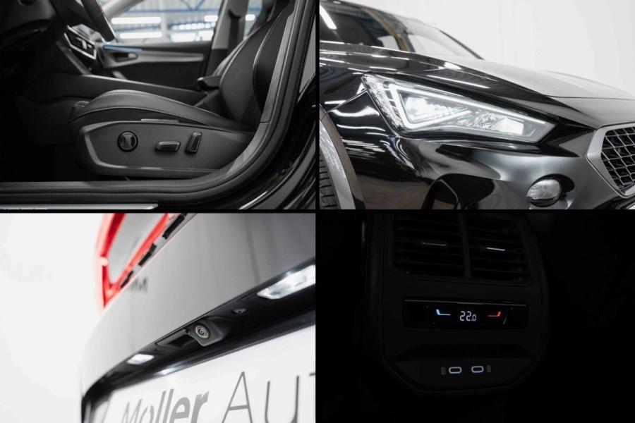 Black Cupra Formentor 2022 in Tallinn, with an engine capacity of 1.40 L and mileage of 65 thousand km for 25900 €, photo 13 on AUTOMOTO.COM.LV
