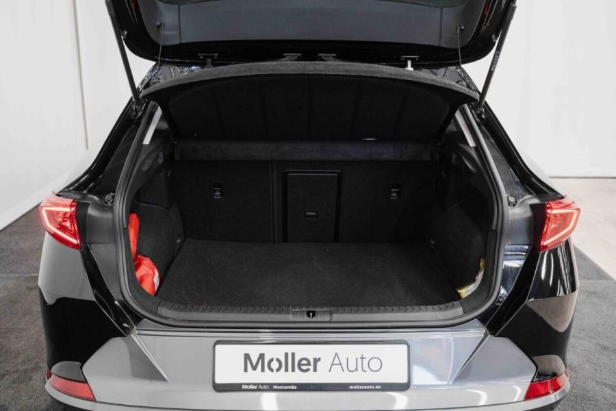Black Cupra Formentor 2022 in Tallinn, with an engine capacity of 1.40 L and mileage of 65 thousand km for 25900 €, photo 16 on AUTOMOTO.COM.LV