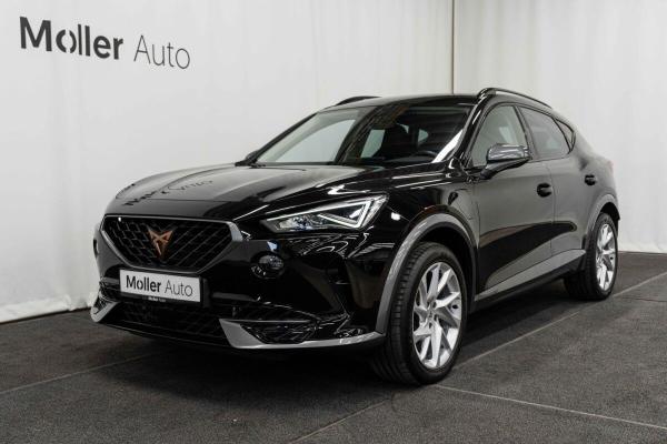 Melns Cupra Formentor 2022 Tallina, ar dzinēja tilpumu 1.40 L un nobraukumu 113 tūkst. km par 23500 €, foto  vietnē AUTOMOTO.COM.LV