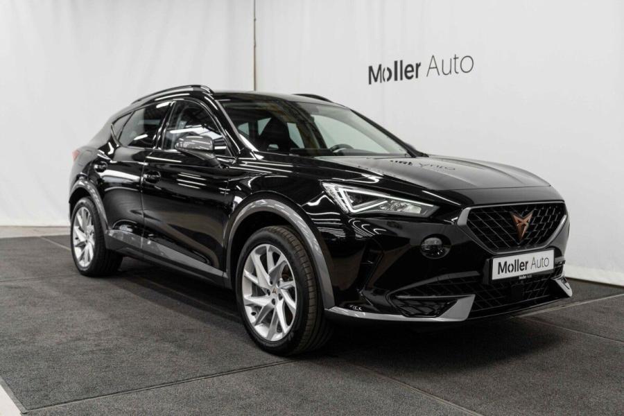 Black Cupra Formentor 2022 in Tallinn, with an engine capacity of 1.40 L and mileage of 113 thousand km for 23500 €, photo 7 on AUTOMOTO.COM.LV