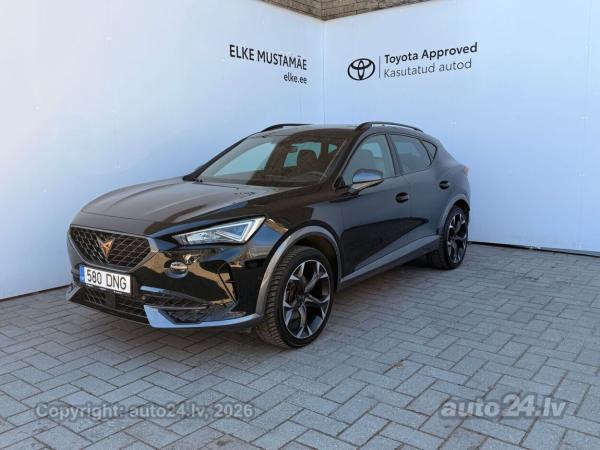Melns Cupra Formentor 2023 Tallina, ar dzinēja tilpumu 1.50 L un nobraukumu 28 tūkst. km par 26995 €, foto 1 vietnē AUTOMOTO.COM.LV