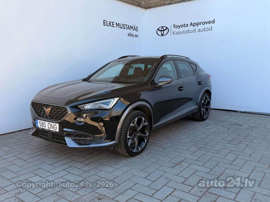 Melns Cupra Formentor 2023 Tallina, ar dzinēja tilpumu 1.50 L un nobraukumu 28 tūkst. km par 26995 €, foto 1 vietnē AUTOMOTO.COM.LV