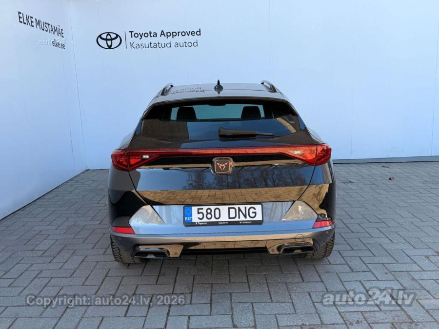 Melns Cupra Formentor 2023 Tallina, ar dzinēja tilpumu 1.50 L un nobraukumu 28 tūkst. km par 26995 €, foto 4 vietnē AUTOMOTO.COM.LV