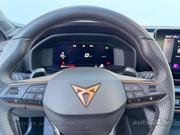 Black Cupra Formentor 2023 in Tallinn, with an engine capacity of 1.50 L and mileage of 28 thousand km for 26995 €, photo 11 on AUTOMOTO.COM.LV