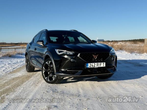 Melns Cupra Formentor 2023 Tallina, ar dzinēja tilpumu 2.00 L un nobraukumu 55 tūkst. km par 33000 €, foto 1 vietnē AUTOMOTO.COM.LV