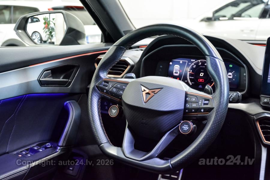 Черный Cupra Formentor 2023 в Таллин, объемом двигателя 2.50 л и пробегом 33 тыс. км за 42900 €, фото 12 на AUTOMOTO.COM.LV