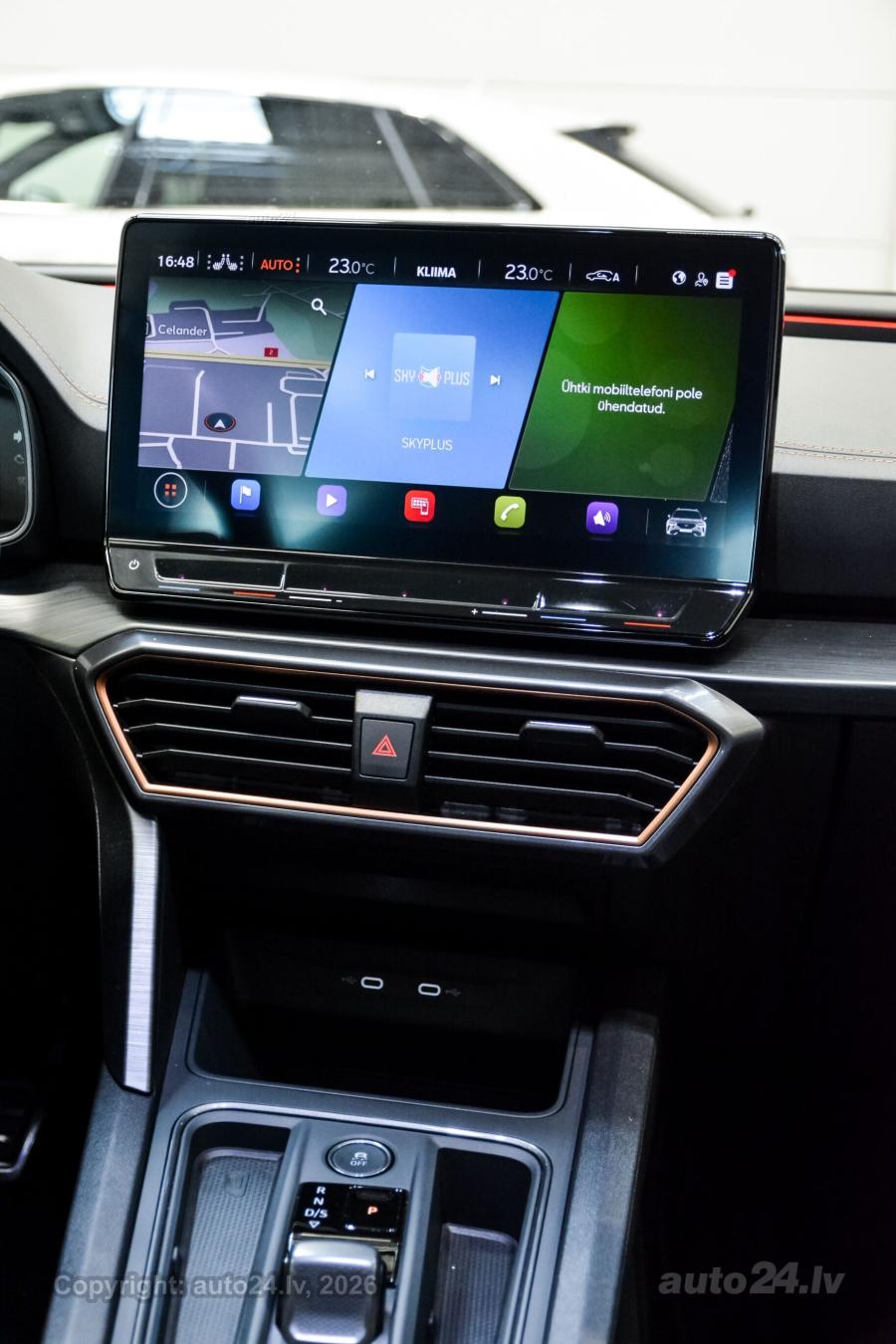 Черный Cupra Formentor 2023 в Таллин, объемом двигателя 2.50 л и пробегом 33 тыс. км за 42900 €, фото 13 на AUTOMOTO.COM.LV