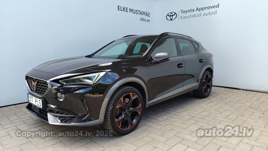 Черный Cupra Formentor 2024 в Таллин, объемом двигателя 1.98 л и пробегом 56 тыс. км за 33995 €, фото 1 на AUTOMOTO.COM.LV