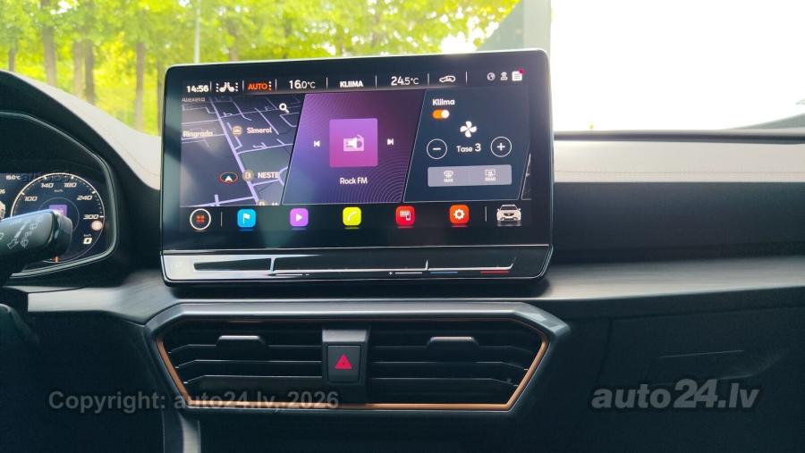 Черный Cupra Formentor 2024 в Таллин, объемом двигателя 1.98 л и пробегом 56 тыс. км за 33995 €, фото 14 на AUTOMOTO.COM.LV