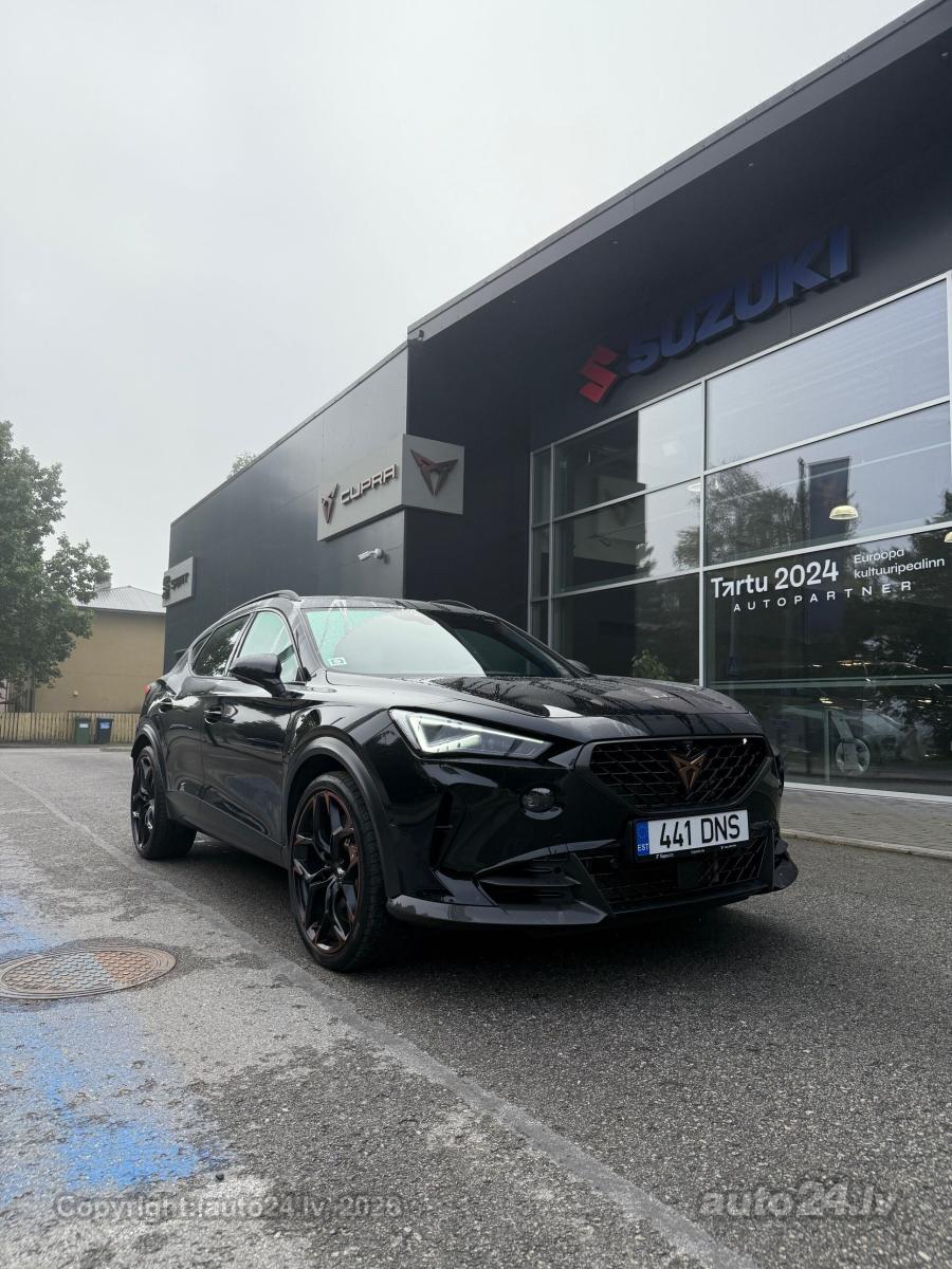 Black Cupra Formentor 2024 in Tallinn, with an engine capacity of 2.50 L and mileage of 30 thousand km for 42499 €, photo 14 on AUTOMOTO.COM.LV