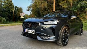 Синий Cupra Formentor 2021 в Каунас, объемом двигателя 1.98 л и пробегом 79 тыс. км за 26900 €, фото  на AUTOMOTO.COM.LV