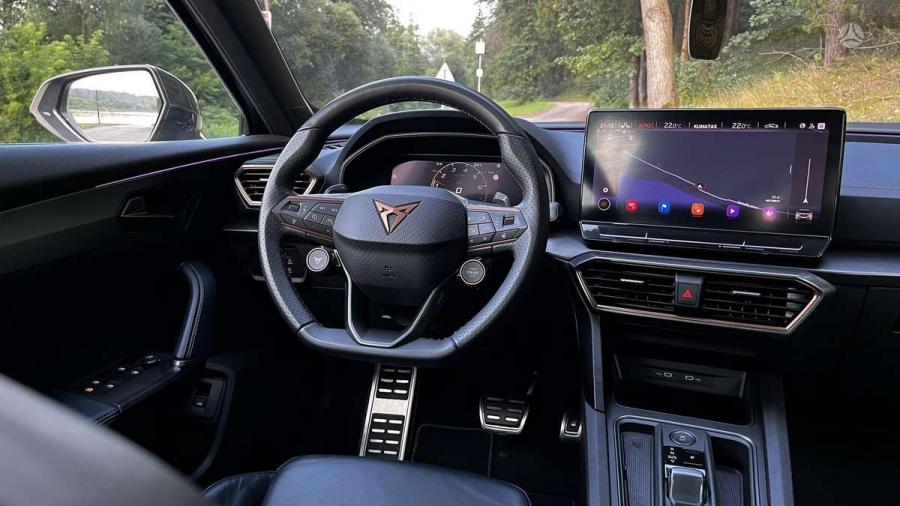 Zils Cupra Formentor 2021 Kauņa, ar dzinēja tilpumu 1.98 L un nobraukumu 79 tūkst. km par 26900 €, foto 69 vietnē AUTOMOTO.COM.LV