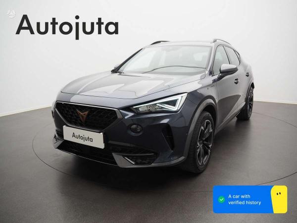 Синий Cupra Formentor 2021 в Вильнюс, объемом двигателя 1.40 л и пробегом 36 тыс. км за 22900 €, фото 1 на AUTOMOTO.COM.LV