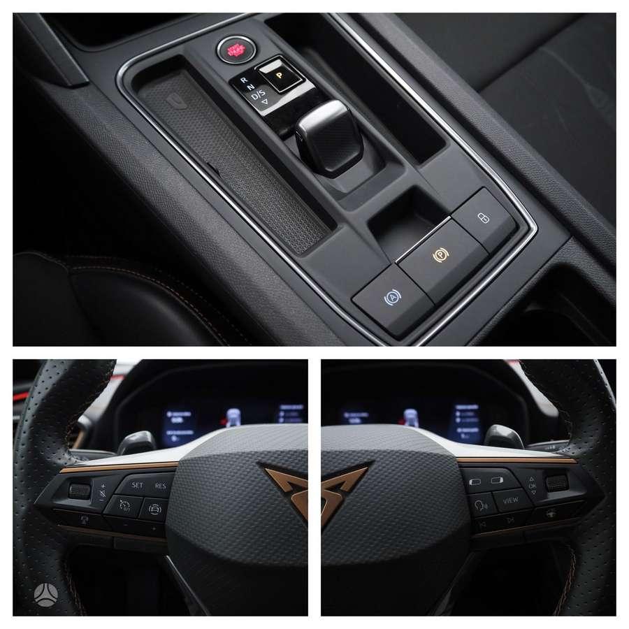 Blue Cupra Formentor 2021 in Vilnius, with an engine capacity of 1.40 L and mileage of 36 thousand km for 22900 €, photo 14 on AUTOMOTO.COM.LV