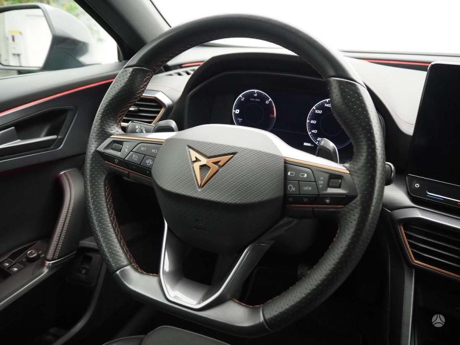 Blue Cupra Formentor 2021 in Vilnius, with an engine capacity of 1.40 L and mileage of 36 thousand km for 22900 €, photo 21 on AUTOMOTO.COM.LV