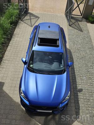 Blue Cupra Formentor 2022 in Riga, with an engine capacity of 2.00 L and mileage of 59 thousand km for 29500 €, photo  on AUTOMOTO.COM.LV