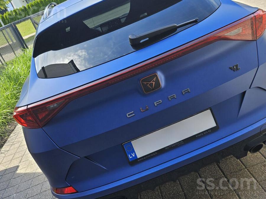 Синий Cupra Formentor 2022 в Рига, объемом двигателя 2.00 л и пробегом 59 тыс. км за 29500 €, фото 5 на AUTOMOTO.COM.LV