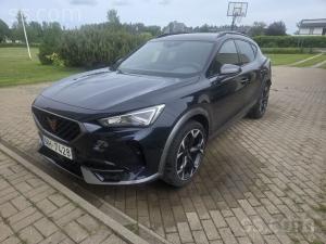 Blue Cupra Formentor 2022 in Riga, with an engine capacity of 2.00 L and mileage of 48 thousand km for 28000 €, photo  on AUTOMOTO.COM.LV