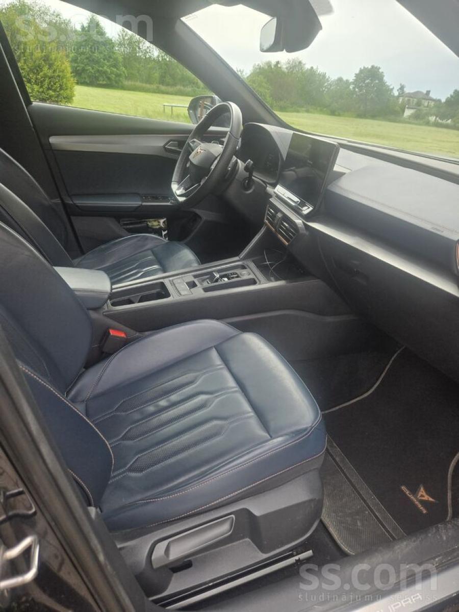 Zils Cupra Formentor 2022 Rīga, ar dzinēja tilpumu 2.00 L un nobraukumu 48 tūkst. km par 28000 €, foto 9 vietnē AUTOMOTO.COM.LV