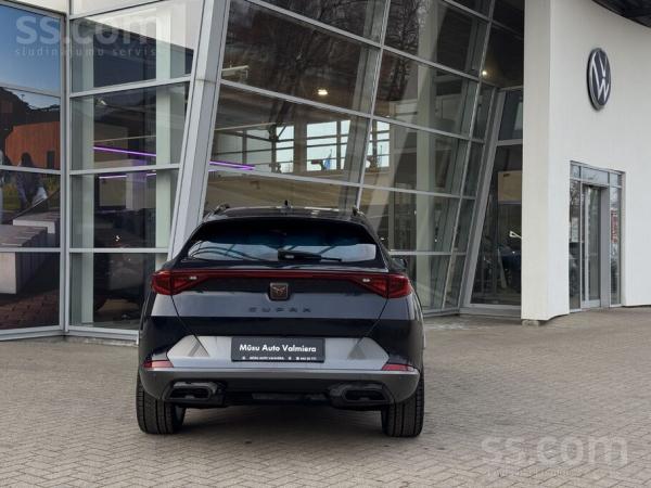 Blue Cupra Formentor 2022 in Valmiera, with an engine capacity of 2.00 L and mileage of 127 thousand km for 23400 €, photo 5 on AUTOMOTO.COM.LV