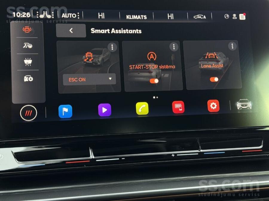 Синий Cupra Formentor 2022 в Валмиера, объемом двигателя 2.00 л и пробегом 127 тыс. км за 23400 €, фото 18 на AUTOMOTO.COM.LV