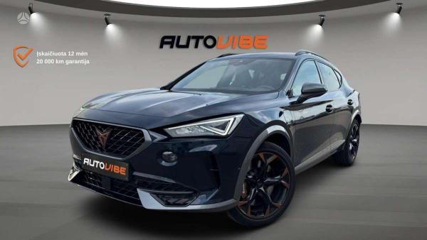 Zils Cupra Formentor 2022 Viļņa, ar dzinēja tilpumu 1.40 L un nobraukumu 59 tūkst. km par 24989 €, foto 1 vietnē AUTOMOTO.COM.LV