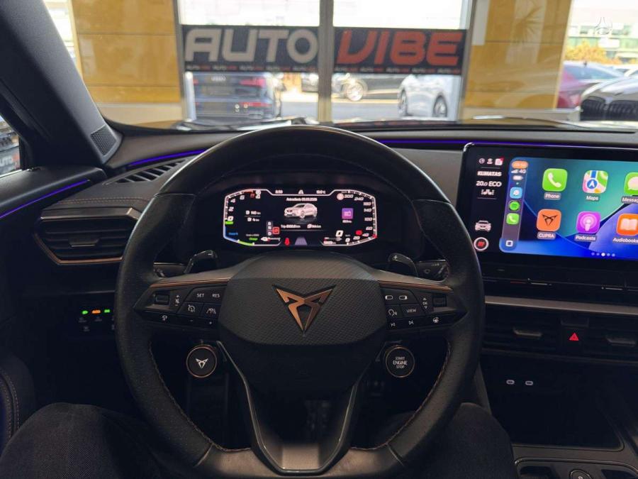 Синий Cupra Formentor 2022 в Вильнюс, объемом двигателя 1.40 л и пробегом 59 тыс. км за 24989 €, фото 9 на AUTOMOTO.COM.LV